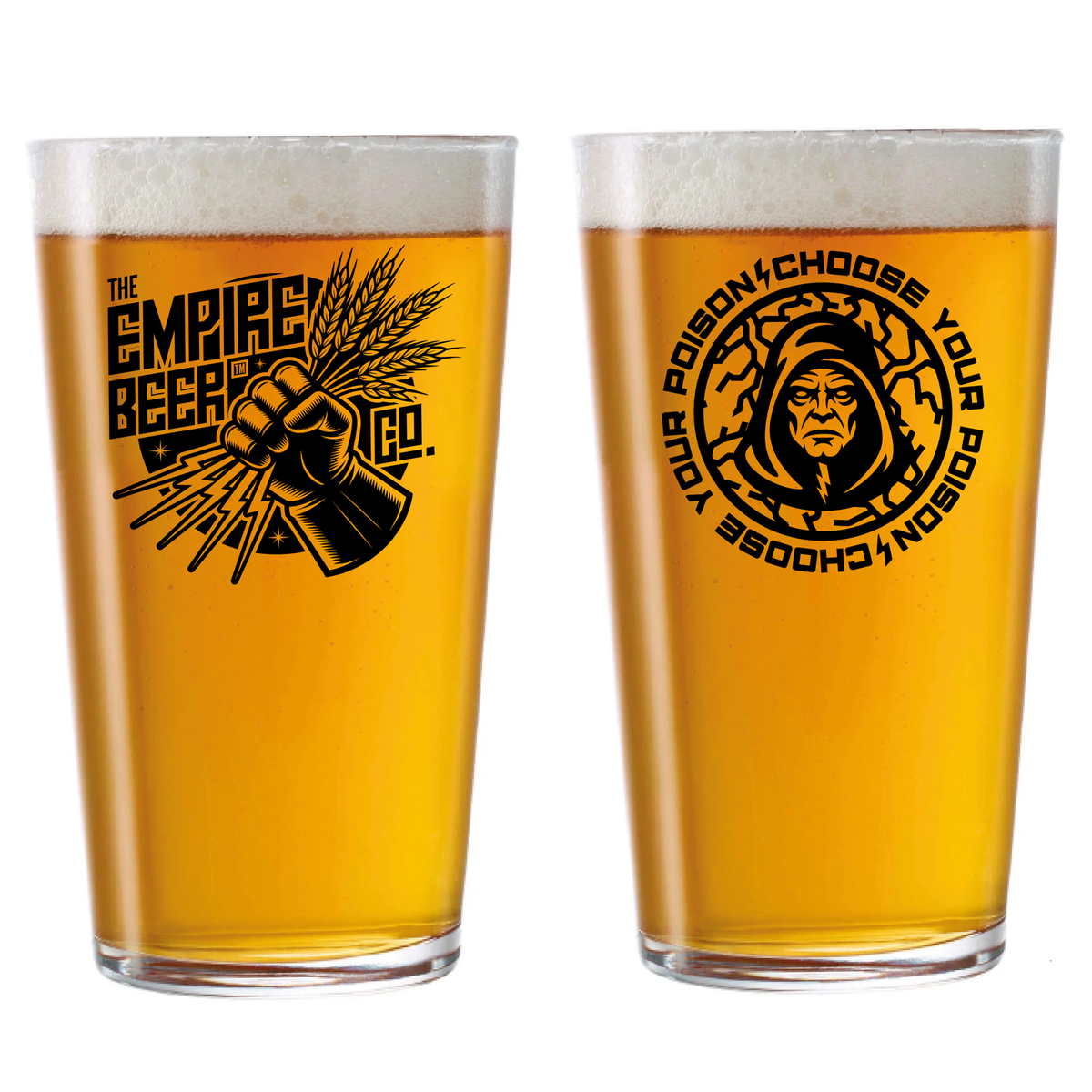 The Empire Beer Co. Craft Ale Glass – Brew4Victory